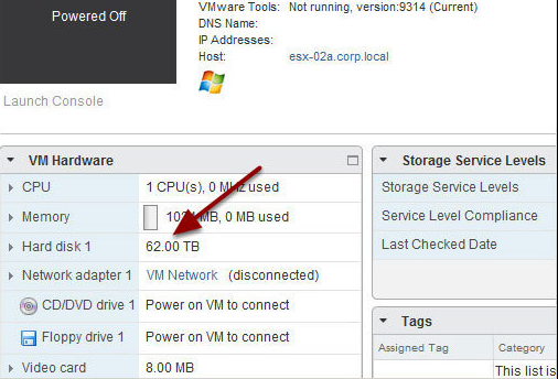 新版VMware平臺提供62TB超大容量虛擬磁碟 | iThome